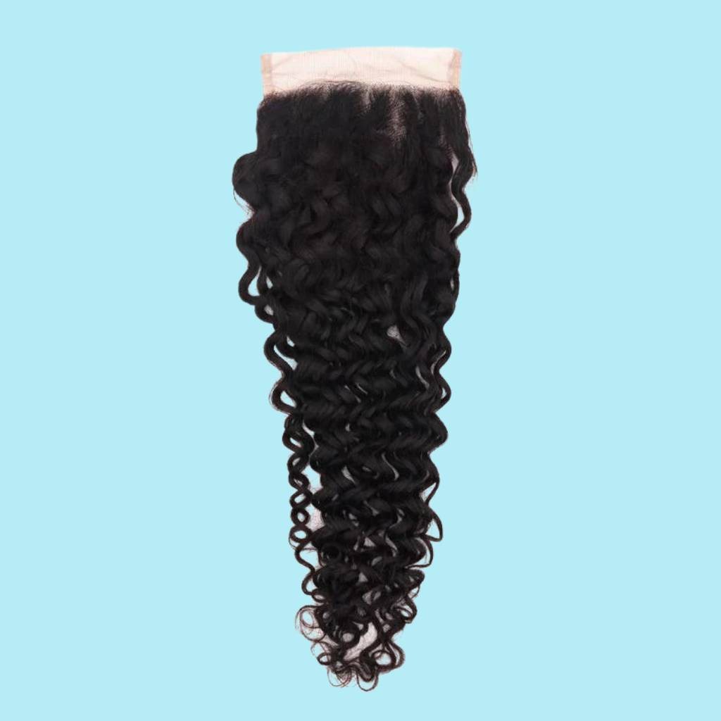 Deep Curly Closures | Transparent & HD Lace Options – Private Label ...