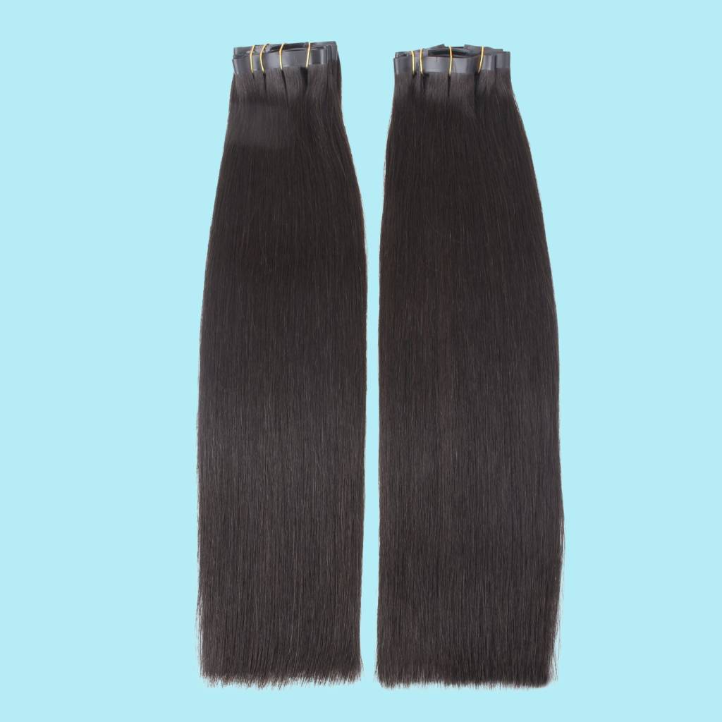 Straight Clip-In Hair Extensions – Add Length & Volume Instantly ...